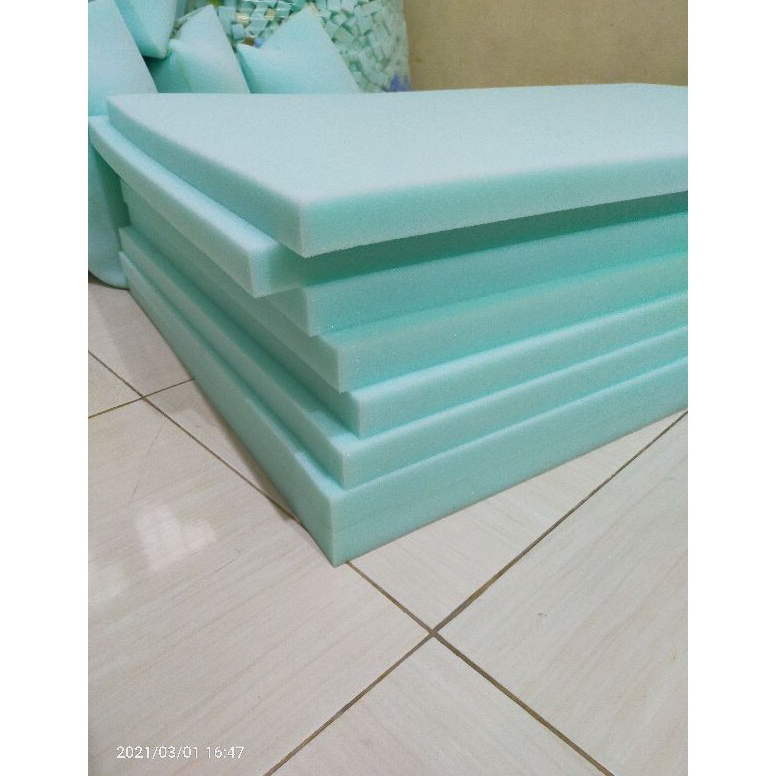 Jual TREND TERBARU busa lembaran Ukuran 98x6x3 busa lembaran 3cm busa ...