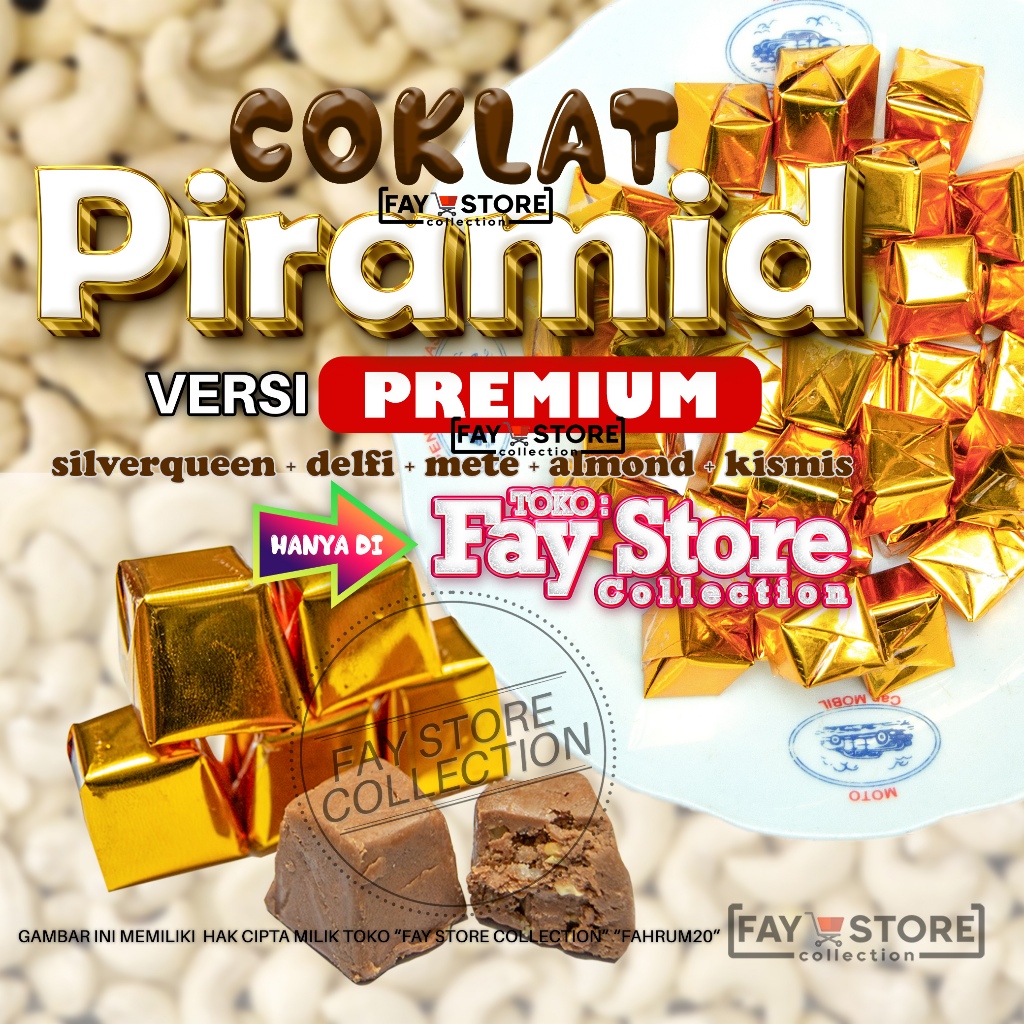 Jual COKLAT PIRAMID Kiloan / PYRAMID Piramida SilverQueen Delfi 500 Gr ...
