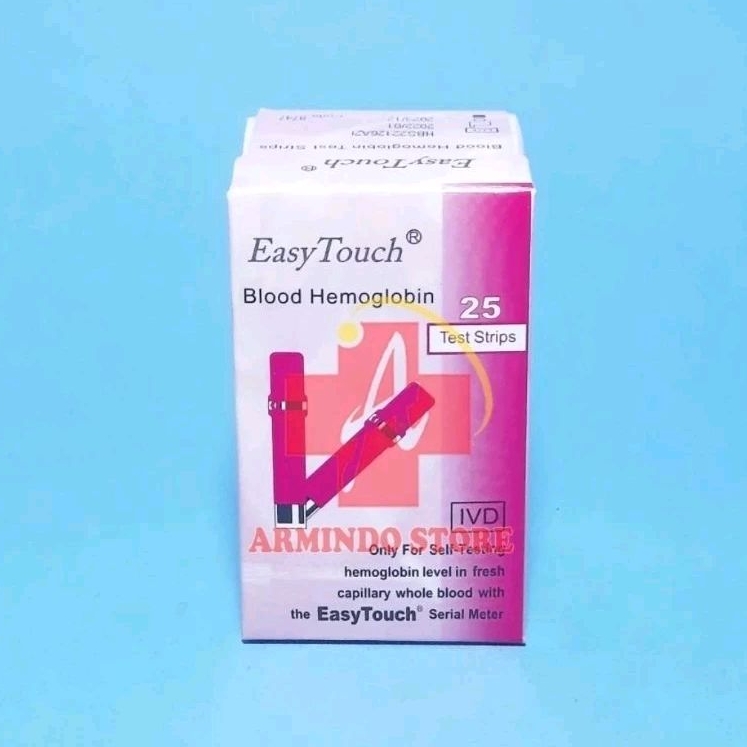 Jual Easytouch Strip Hemoglobin | Test Hb Refill Easy Touch | Shopee ...