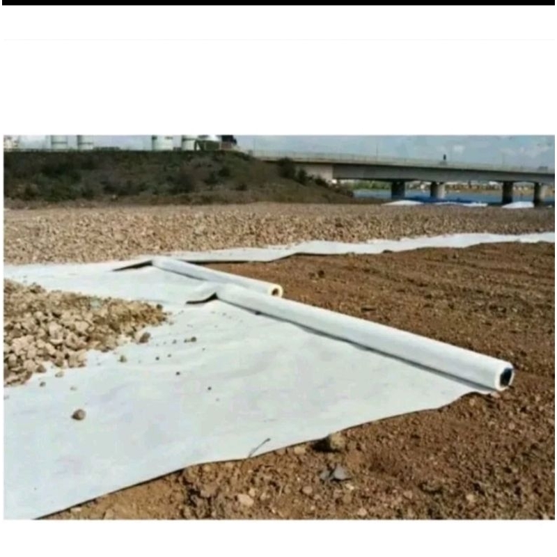 Jual Kain geotextile non woven 150gram untuk alas batu taman kering 1m² ...