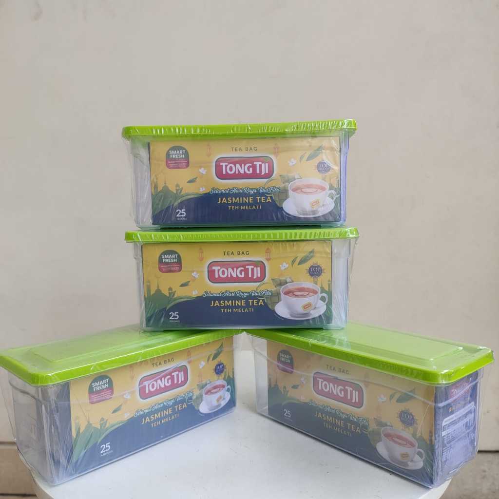 Jual Teh Tongji Celup Free Plastik Box isi 1 atau 2 pack kotak teh ...