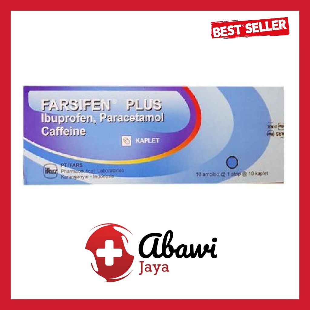 Jual [AB] FARSIFEN PLUS BOX 100 KAPLET / FARSIFEN PLUS PER BOX / sakit ...