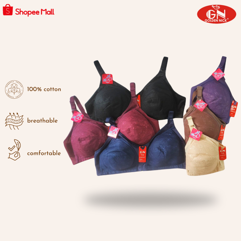 Jual Golden Nick - 814 BH Jumbo Bra Mama FULL CUP Bra BIG CUP Bh Kait 3 ...