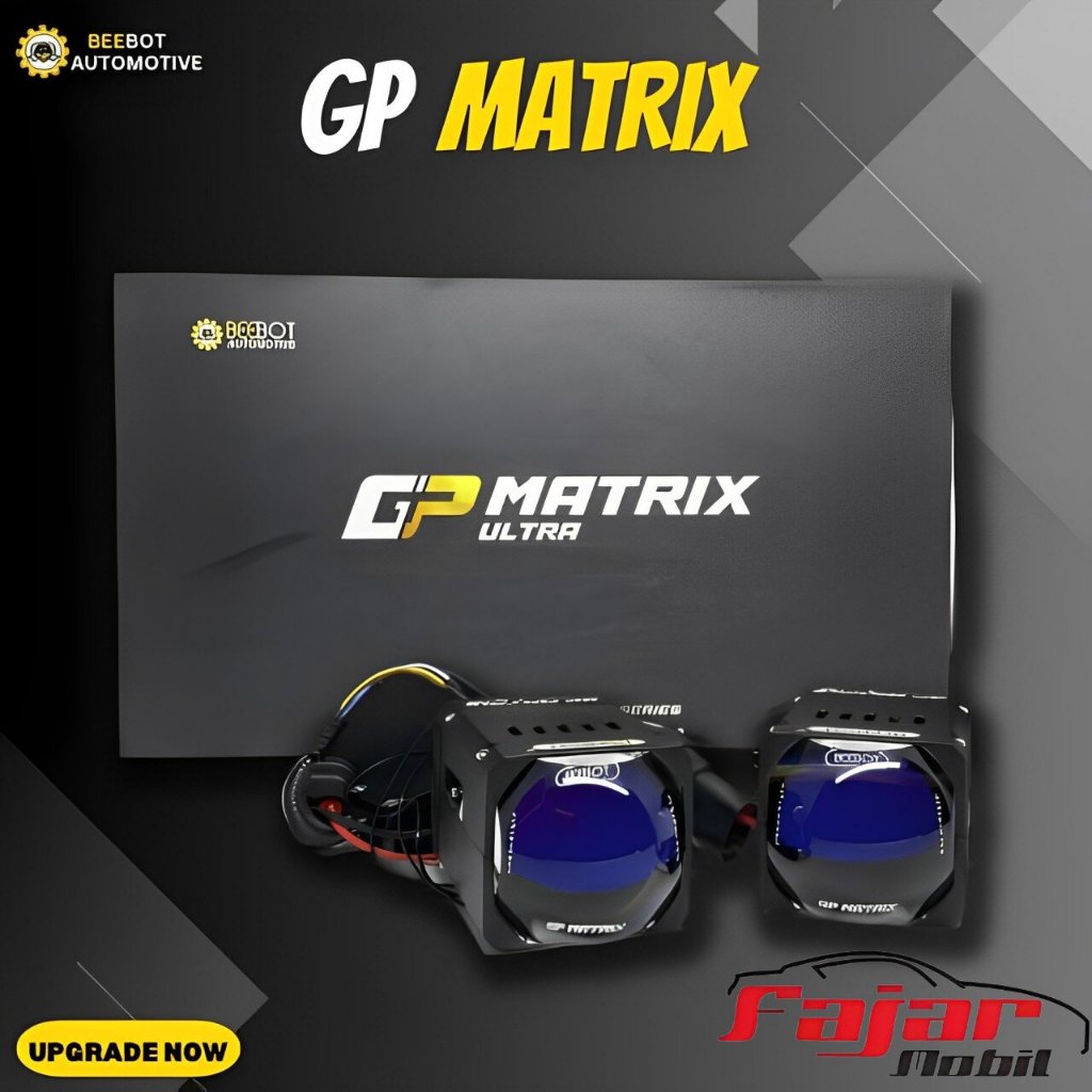 Jual PROJECTOR BI-LED HEADLAMP GP MATRIX ULTRA BLUE LENS 2INCH BEEBOT ...