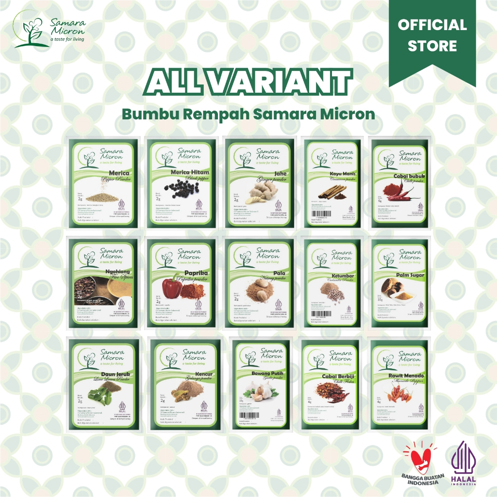 Jual Bumbu Rempah Samara Micron All Variant | Shopee Indonesia