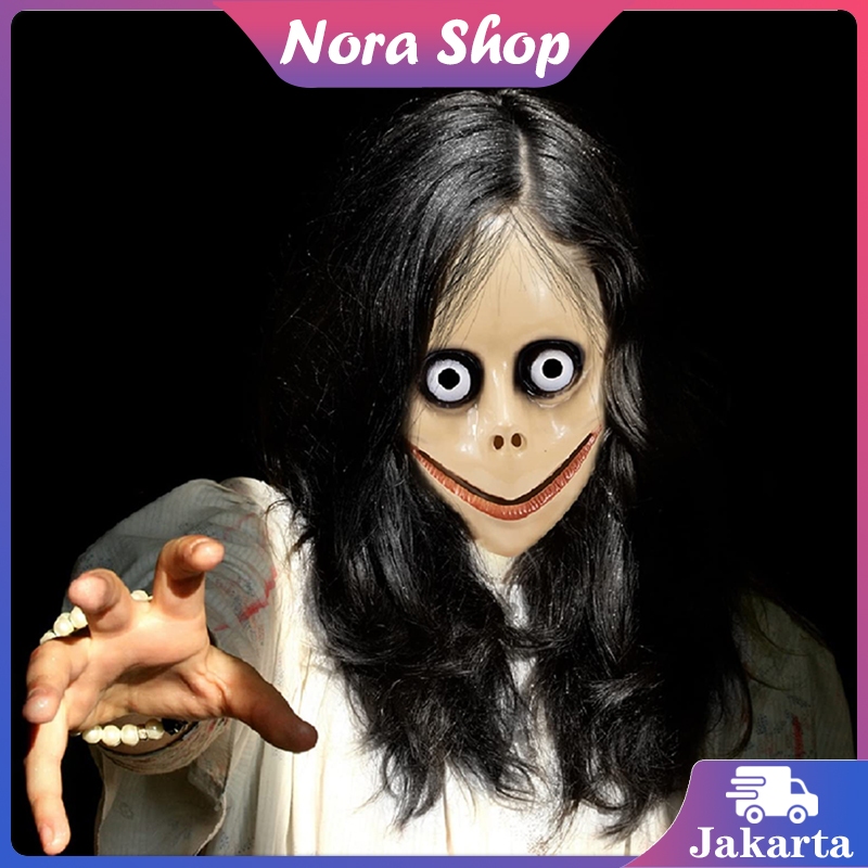 Jual Topeng Horor Cosplay Mask Seram Rumah Hantu Prank Topeng Hantu ...