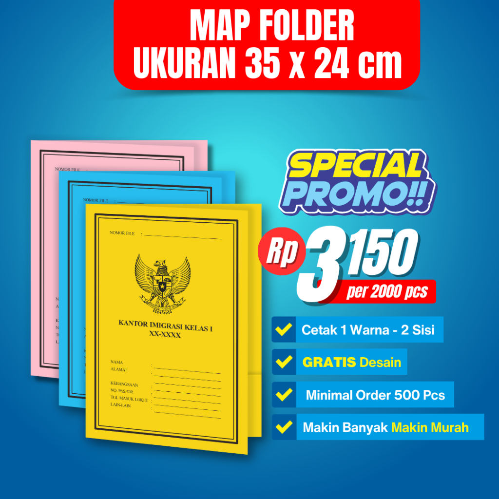 Jual STOPMAP F4 BC TIK 200 (35X24 CM) | Shopee Indonesia