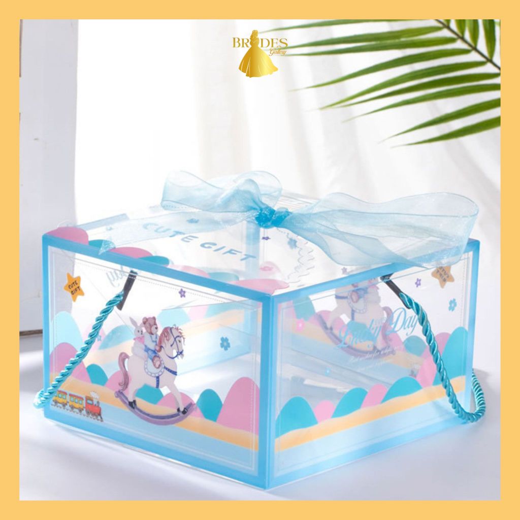 Jual BD Goodie Bag Ulang Tahun Anak Transparan / Paperbag Plastik Mika ...
