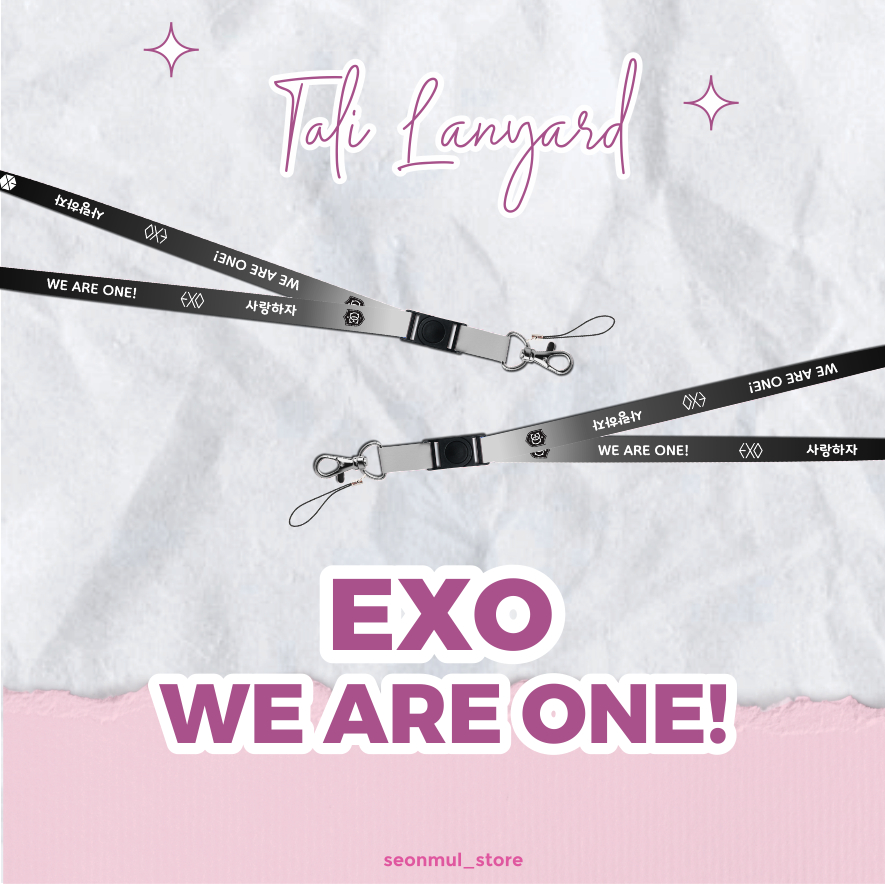 Jual LANYARD EXO / TALI HP CAHOL / EXO L / EXO-L / WE ARE ONE / PHARYNX / ERIBONG / GANTUNGAN HP ...