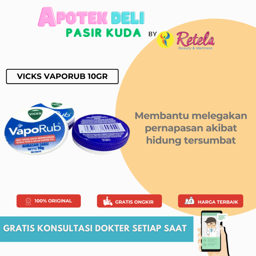 Jual VICKS VAPORUB 10GR | Shopee Indonesia