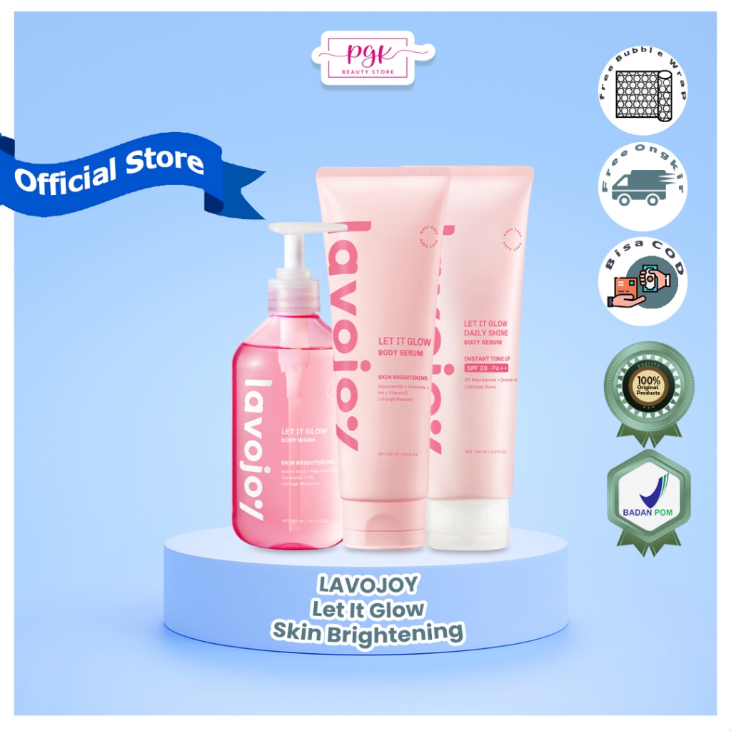 Jual [NEW LAUNCH] LVJ lavojoy Let It Glow Body Serum Skin+ Body Serum ...