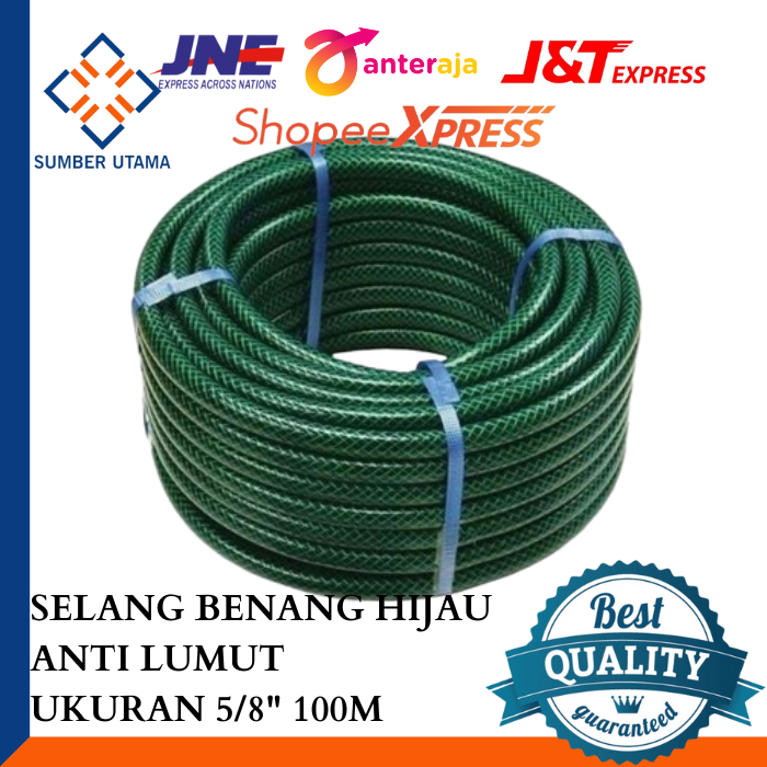 Jual [BACA DESKRIPSI] Selang Air PERMETER 5/8 Benang Hijau/Selang Air Taman/Selang Air Tanaman ...