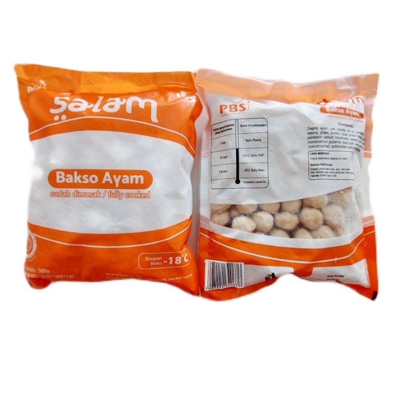 Jual Salam Bakso Ayam 500g | Shopee Indonesia
