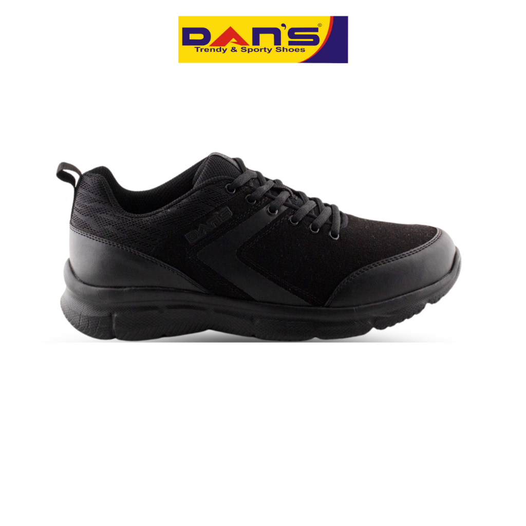 Jual Dans Signa Sepatu Sneakers Wanita - All Black | Shopee Indonesia