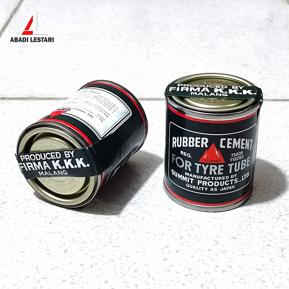 Jual LEM KKK KARET TAMBAL TUBELESS RUBBER CEMENT TIP TOP PYRAMID 90 ...
