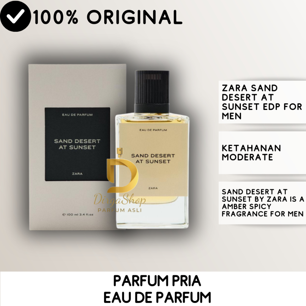 Jual Zara Sand Desert At Sunset EDP For Men | Shopee Indonesia