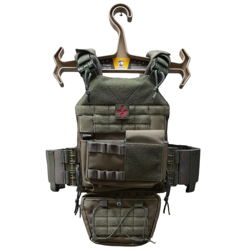 Jual Body Vest Black Warior Hijau Gen 2/Body Vest Tactical Hijau ...