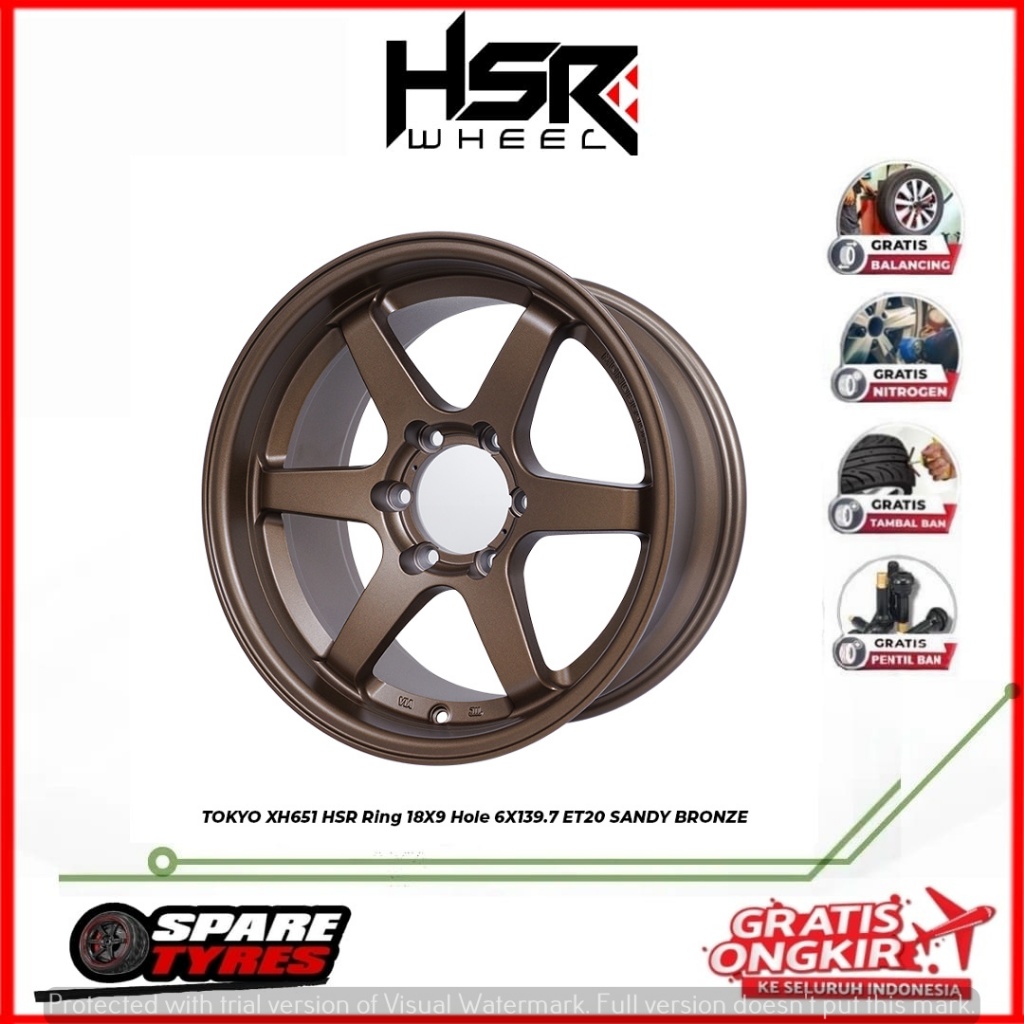 Jual Velg Te37 Ring 18 Untuk Pajero Fortuner Hilux Chevrolet Hyundai Strada Blazer Ford Lebar 9 ...