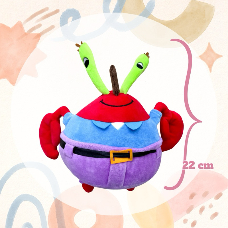 Jual boneka timezone mr krabb ori licensed | Shopee Indonesia