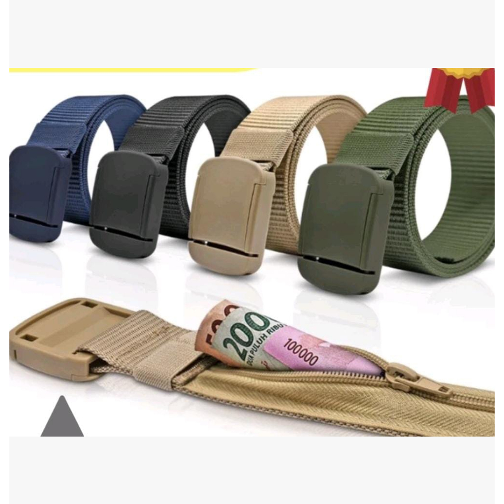 Jual GESPER RESLETING NYLON PRIA / IKAT PINGGANG ANTI XRAY / GESPER ...