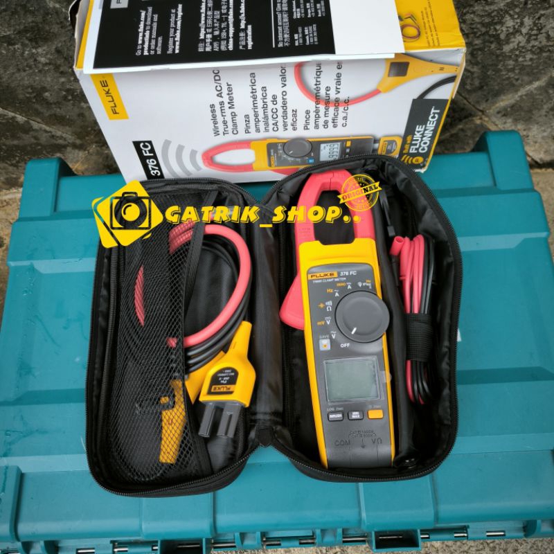Jual Fluke 376 FC Tang Ampere Fluke 376 True RMS AC DC Clamp Meter ...