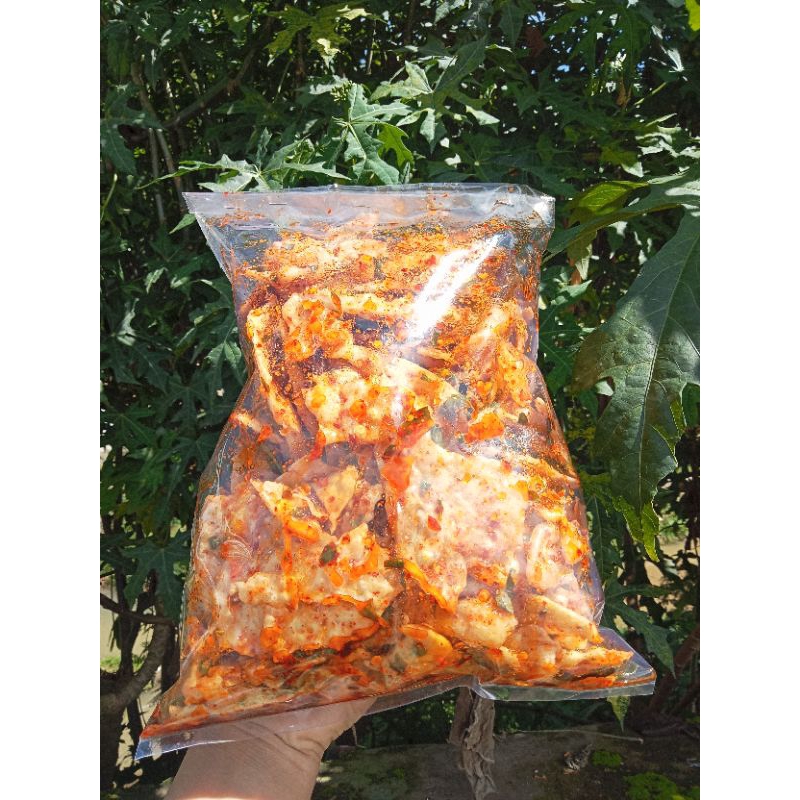 Jual KERIPIK ELOD VIRAL { DARI SINGKONG }ELOD BANDUNG PEDAS BUMBU ...