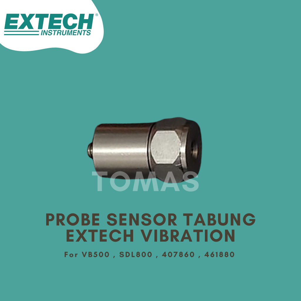 Jual Probe Sensor Tabung Extech Vibration VB500 , SDL800 , 407860 ...