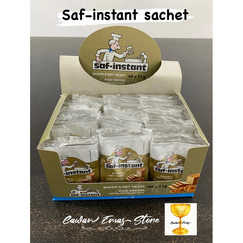 Jual saf instant sachet / saf instant yeast / saf instant 4 pcs ...