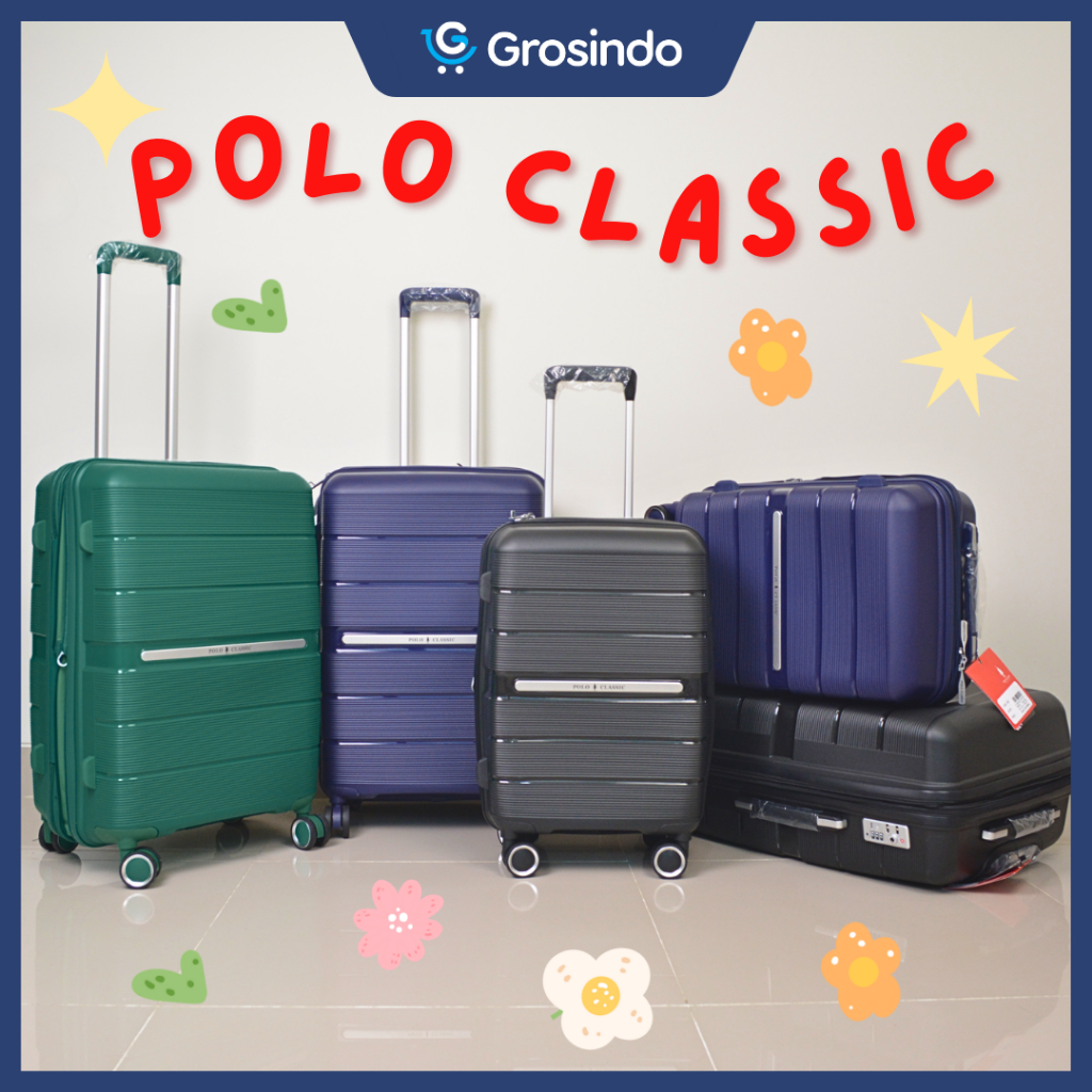 Jual Koper Polo Classic Sydney Series 20 - 24 Inch Kabin Bagasi Pesawat ...