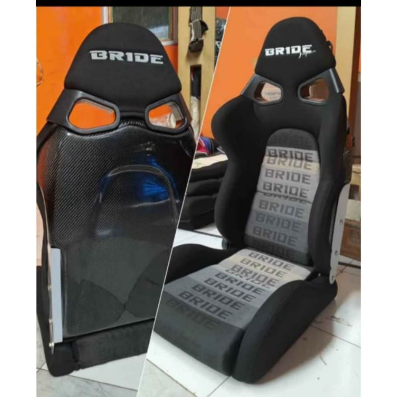 Jual JOK MOBIL RACING BRIDE CUGA CARBON lokal | Shopee Indonesia