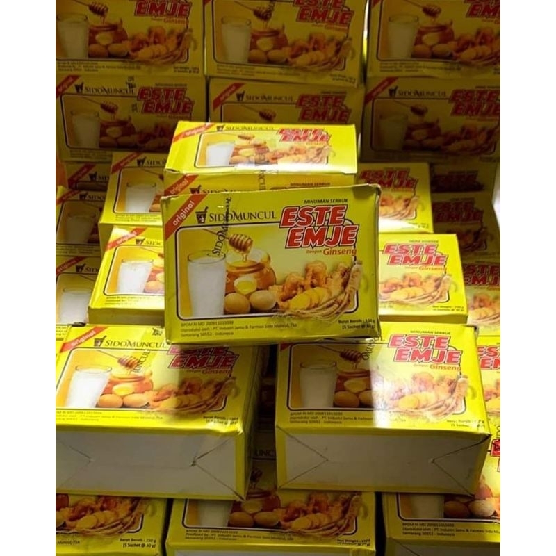 Jual ESTE EMJE Sido Muncul Herbal Rasa Original isi 5 Sachet | Shopee ...