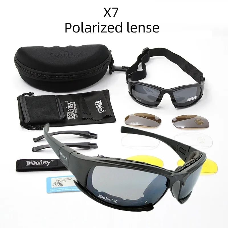 Jual Kacamata Sunglasses Police Military Tactical Daisy X7 Polarized ...