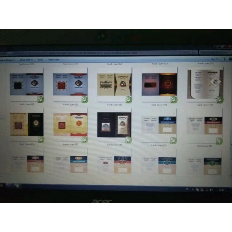 Jual Desain undangan format psd dan cdr hard cover | Shopee Indonesia