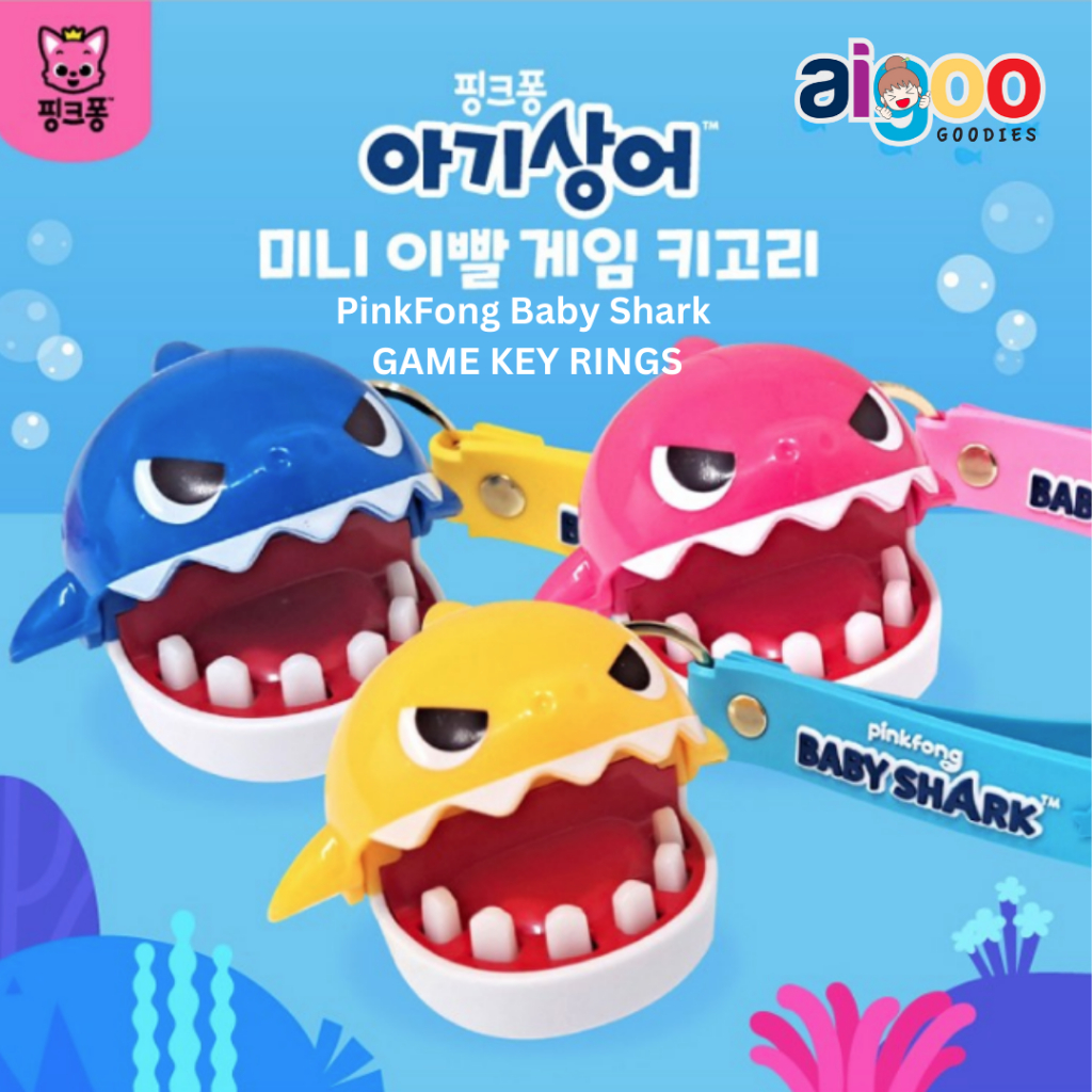 Jual PINKFONG BABY SHARK TOY KEY RING / GANTUNGAN KUNCI / GANTUNGAN TAS ...
