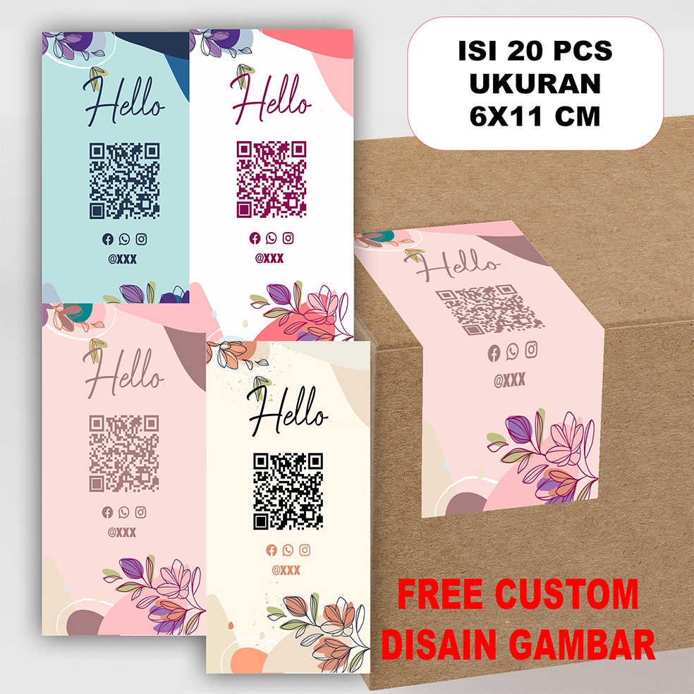 Jual Stiker Label Kotak Stiker Cutting Label Box | Shopee Indonesia
