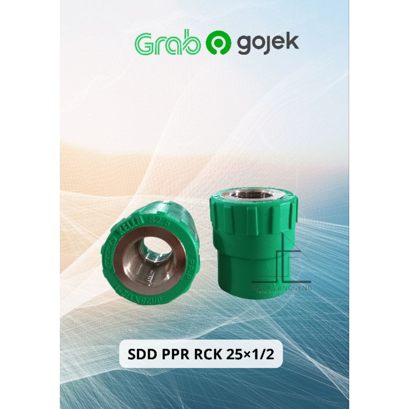 Jual RUCIKA FEMALE THREAD JOINT PPR 25×1/2" INCH /SDD RCK/SOK DRAT DALAM 3/4X1/2 | Shopee Indonesia