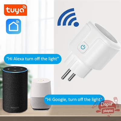 Jual WiFi Smart Plug Socket Colokan Stop Kontak Timer | Colokan Pintar ...