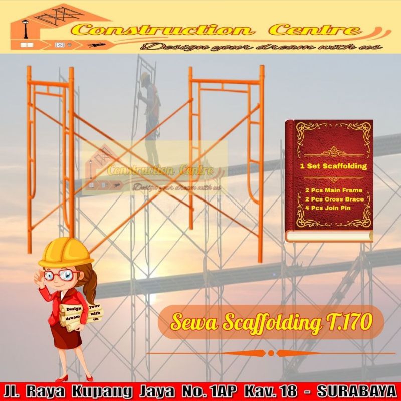 Jual sewa scaffolding 170 cm | Shopee Indonesia