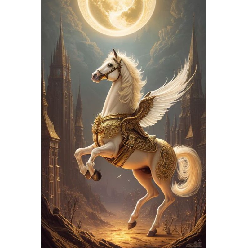 Jual poster cetak tema kuda 008 ukuran ( 70x100cm, 100x150cm ) tanpa ...