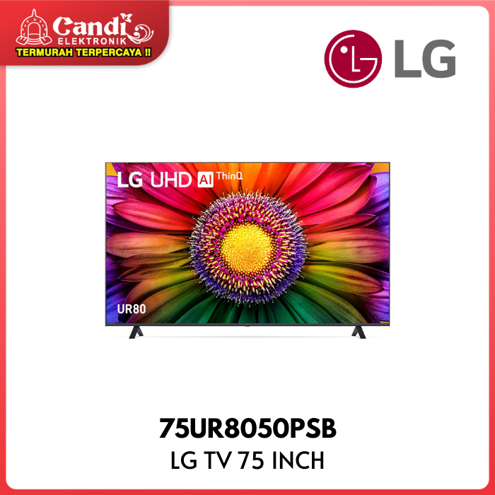 Jual TV LG 75UR8050 SMART TV UHD 4K HDR10 75UR8050PSB | Shopee Indonesia