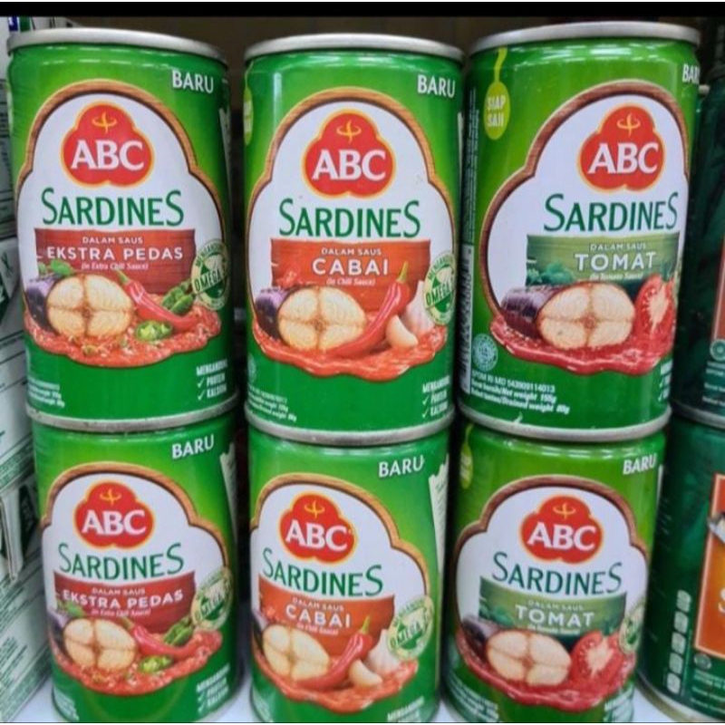 Jual Sarden abc 425g exp 2026 | Shopee Indonesia