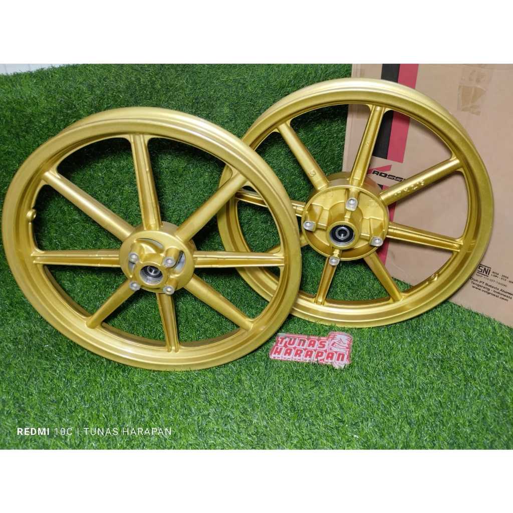 Jual Velg V Rossi Sprint Dragon Ninja 150 R SS Palang 8 Emas | Shopee ...