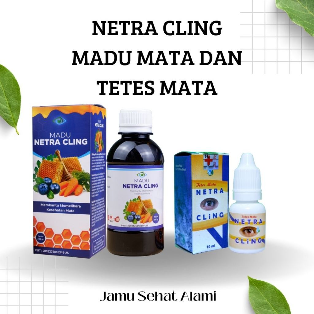 Jual Netracling atau Netra Cling Paket Madu dan Tetes Netracling untuk ...