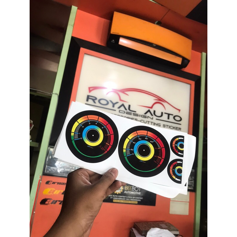 Jual Sticker Speedometer Custom Espass | Shopee Indonesia