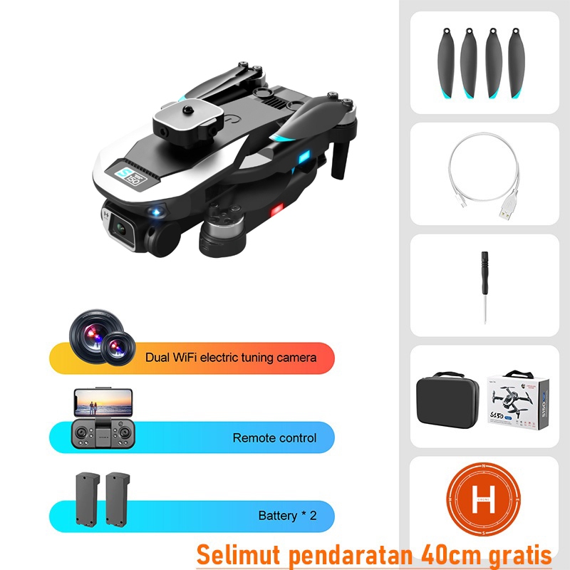 Jual Drone S150 Drone Kamera 6K remote control Drone GPS Brushless Motor Drone Dual Kamera HD 6K ...