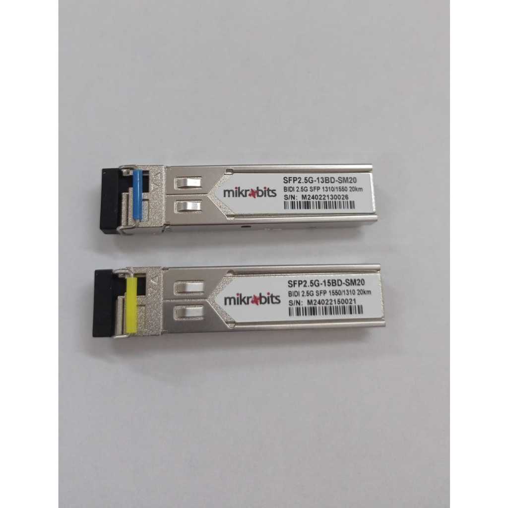 Jual Mikrobits SFP Transceiver SFP-2.5G-BD-SM-20KM | Shopee Indonesia