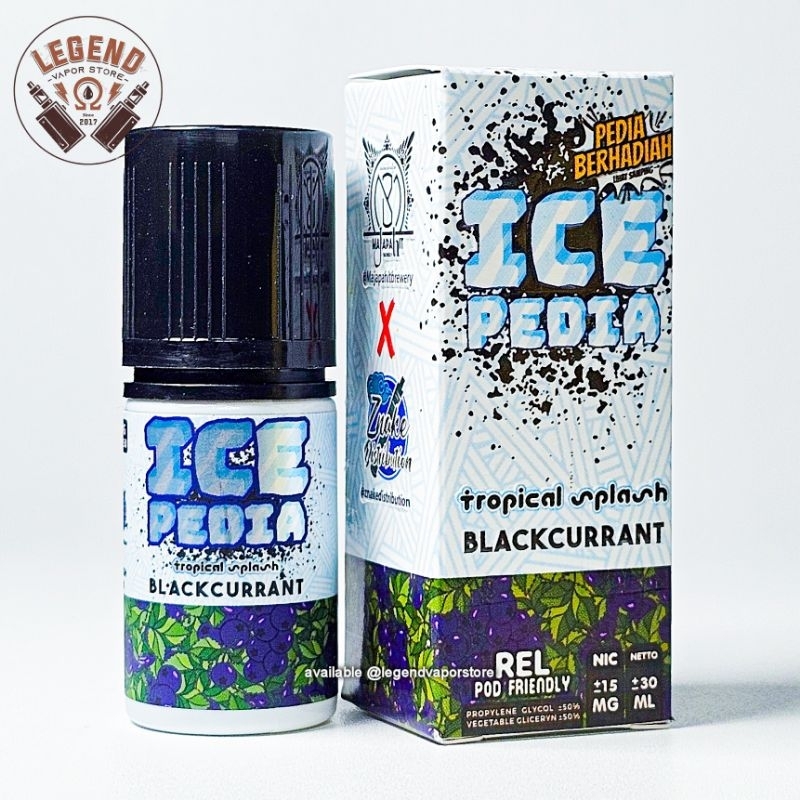 Jual SALT NIC - LIQUID ICE PEDIA 30ML 15MG AUTHENTIC | Shopee Indonesia