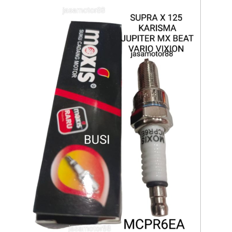 Jual BUSI SUPRA X 125 KARISMA BEAT VARIO MX VIXION MCPR6EA | Shopee ...