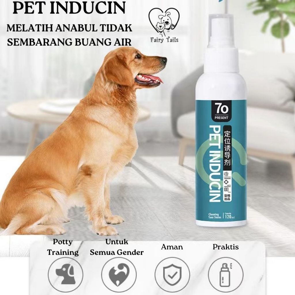 Jual Spray Melatih Anjing Poop dan Pipis / Pet Dog Inducer Semprotan ...