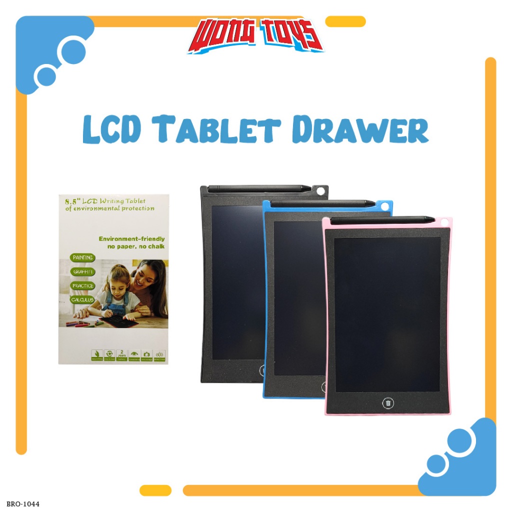 Jual LCD Tablet Drawer (BRO-1044) - Mainan Edukasi LCD Papan Tulis ...